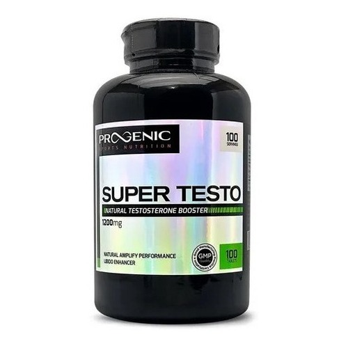 Suplemento Super Testo 1200mg (Natural Booster) 100 Tablets - Progenic ...