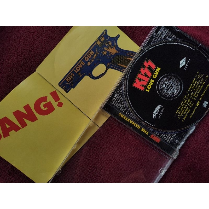 KISS - Love Gun (CD Original) | Shopee Brasil
