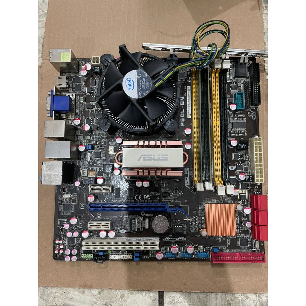 PLACA ASUS PSQL-EM DDR2 Core 2 quad 2.66ghz 2gb ram | Shopee Brasil