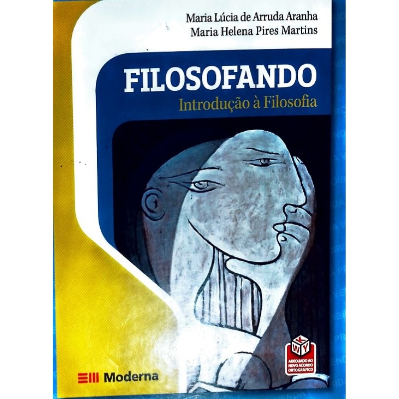 FILOSOFANDO , introdução a filosofia vol único ( Professor ) | Shopee ...