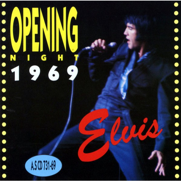 Elvis Presley CD Opening Night 1969 (soundboard) | Shopee Brasil