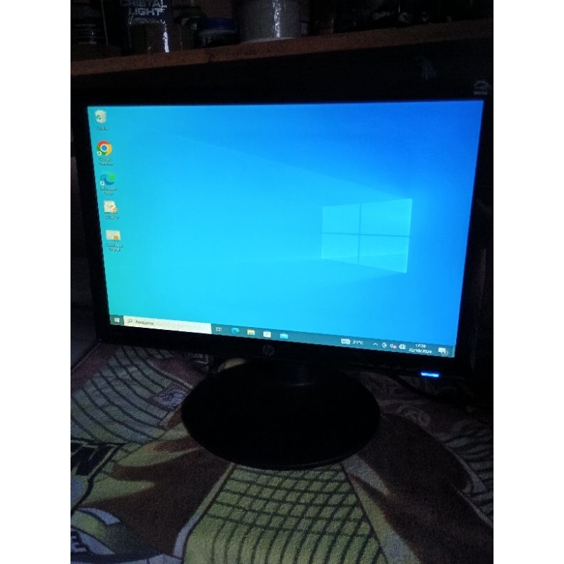 Monitor HP de 19 polegadas - Usado. | Shopee Brasil