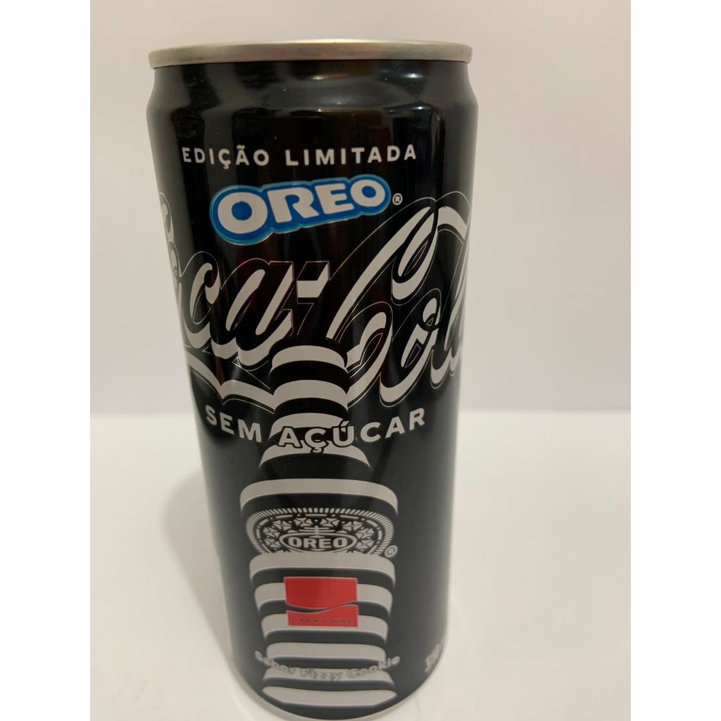 Lata Coca Cola Oreo 310ml Sabor Fizzy Cookie Nova Lacrada Colecionável ...