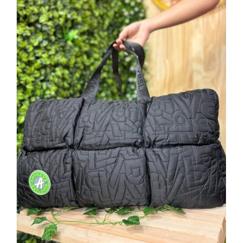 Mala gym puffer approve comfy original | Shopee Brasil