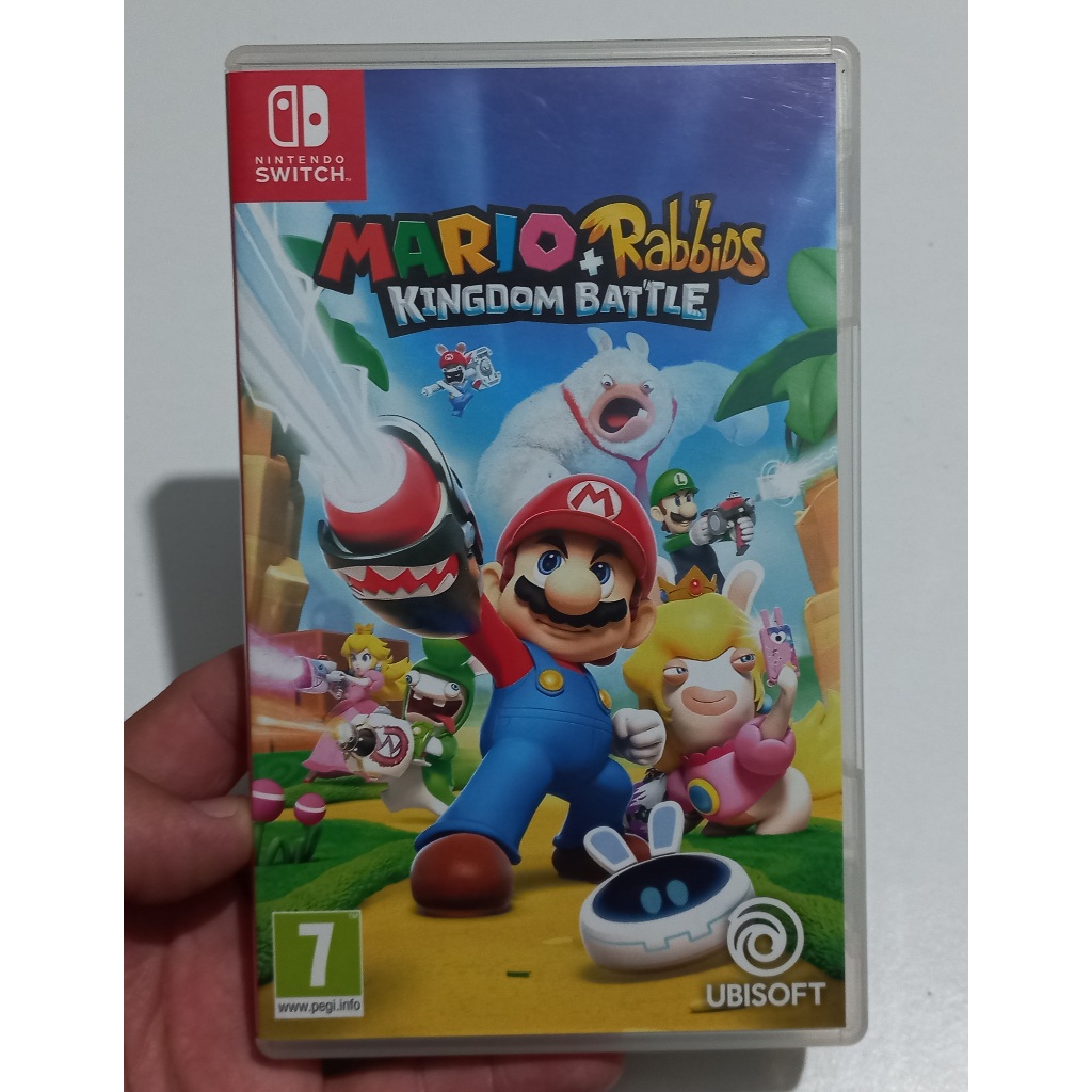 MARIO + RABBIDS KINGDOM BATTLE NINTENDO SWITCH | Shopee Brasil