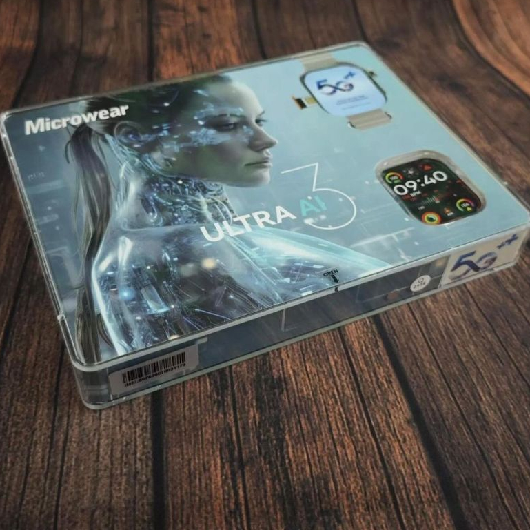 Smartwatch Microwear 5G Ultra 3 AI 16GB Com Câmera Lançamento 2024 2GB ...