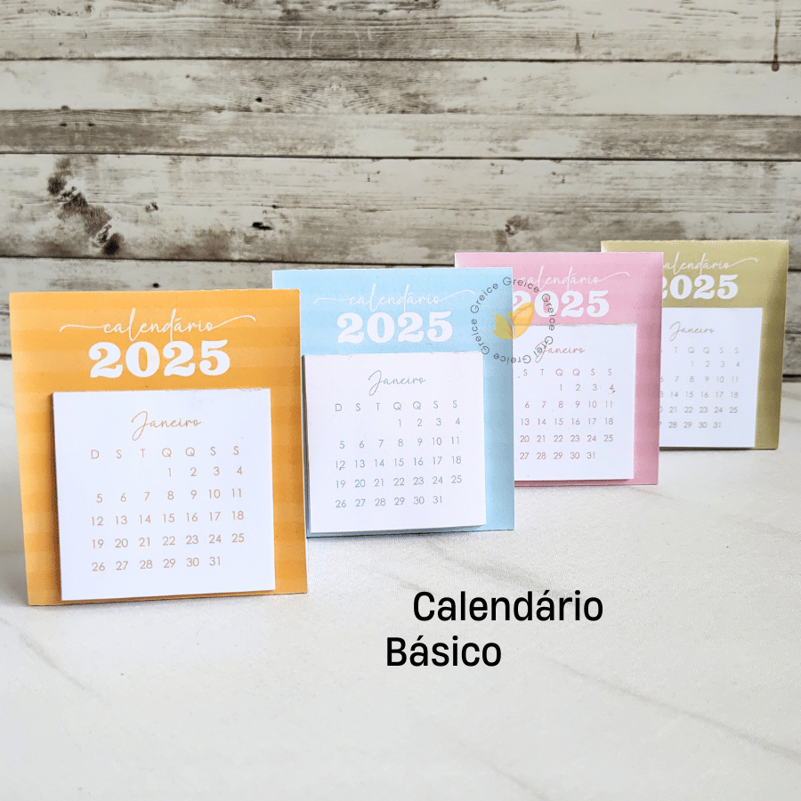 Calendário Básico 2025 - 75g | Shopee Brasil