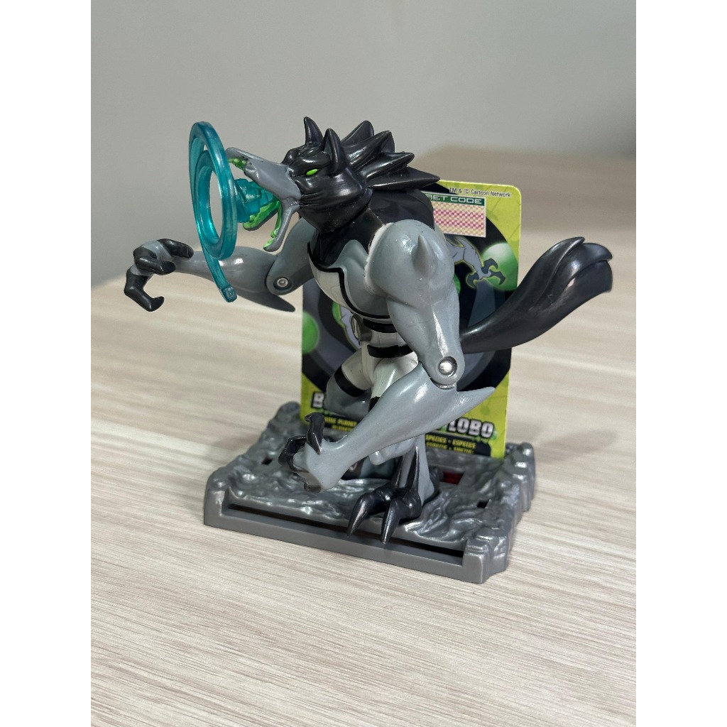 Boneco Lobisben Battle Completo Ben 10 Blitzwolfer Bandai Original ...