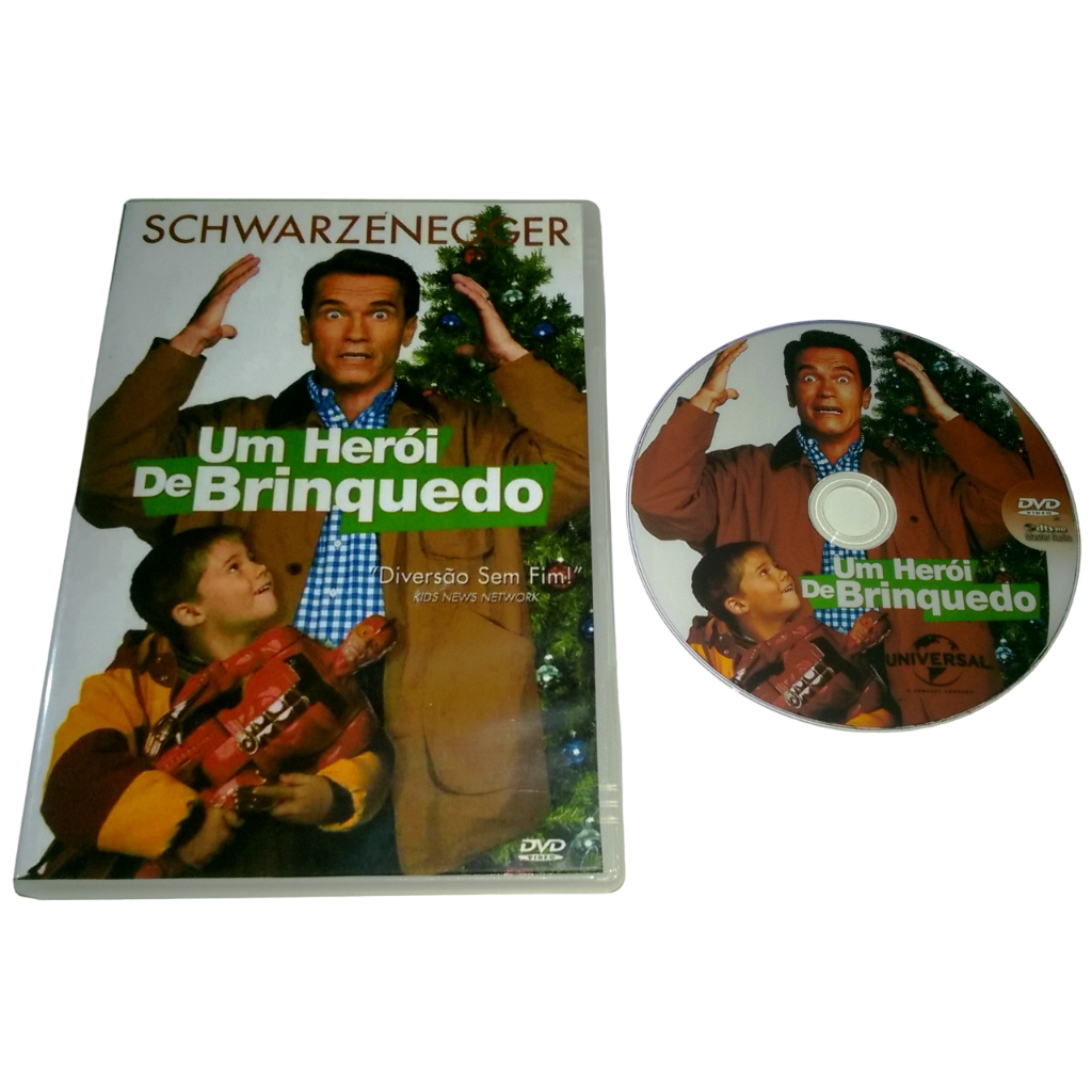 DVD UM HERÓI DE BRINQUEDO 1996( DUBLADO E LEGENDADO) Arnold ...