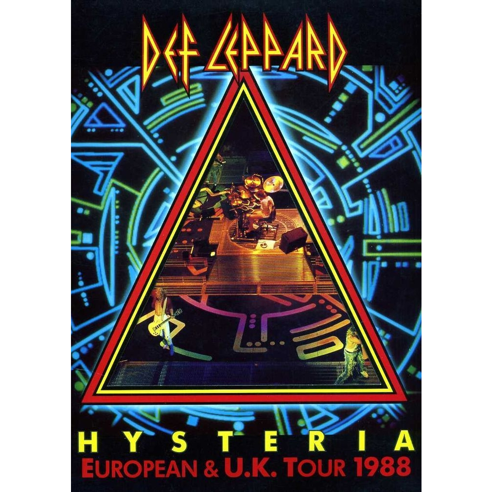Pôster - Def Leppard Tour 1988 - Decora - 33 Cm X 48 Cm | Shopee Brasil