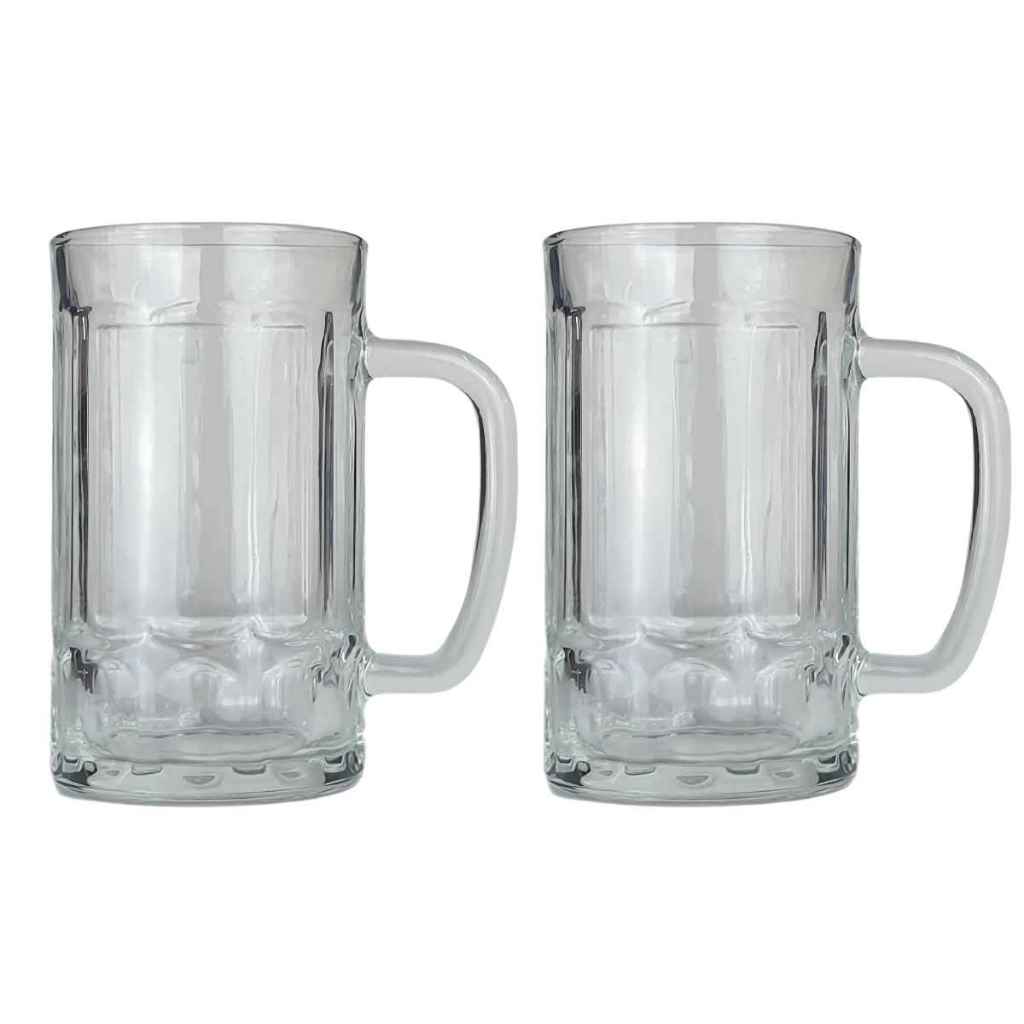 Kit 2 Canecas De Chopp Vidro 400ML | Shopee Brasil