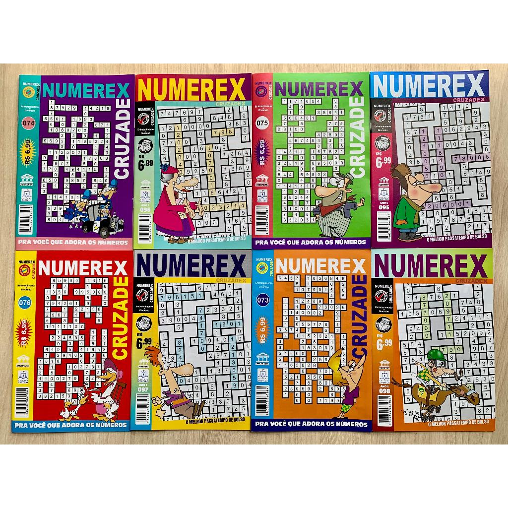 Kit 8 Numerex Merfer/Castelo Sem Repetição (novo) | Shopee Brasil