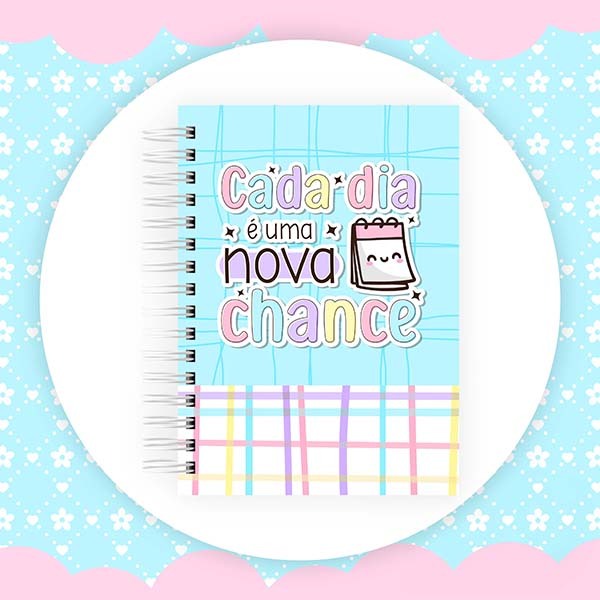 Planner 2026 Cada dia é uma nova Chance Datado ou Permanente | Shopee ...