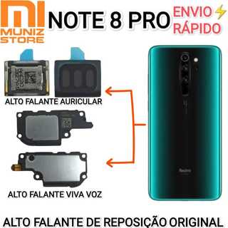 Alto Falante Redmi Note 8 Pro Buzzer Speaker Xiaomi Auricular e Viva ...