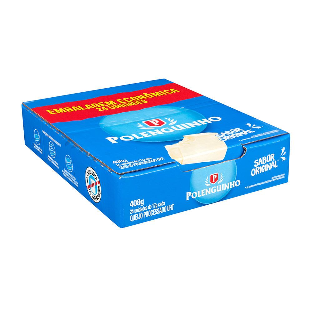 Polenguinho Tradicional 17G CX COM 24 Unidades 408g O SABOR ORIGINAL ...