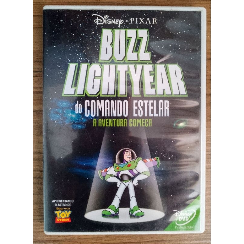 DVD Disney BUZZ LIGHTYEAR DO COMANDO ESTELAR | Shopee Brasil
