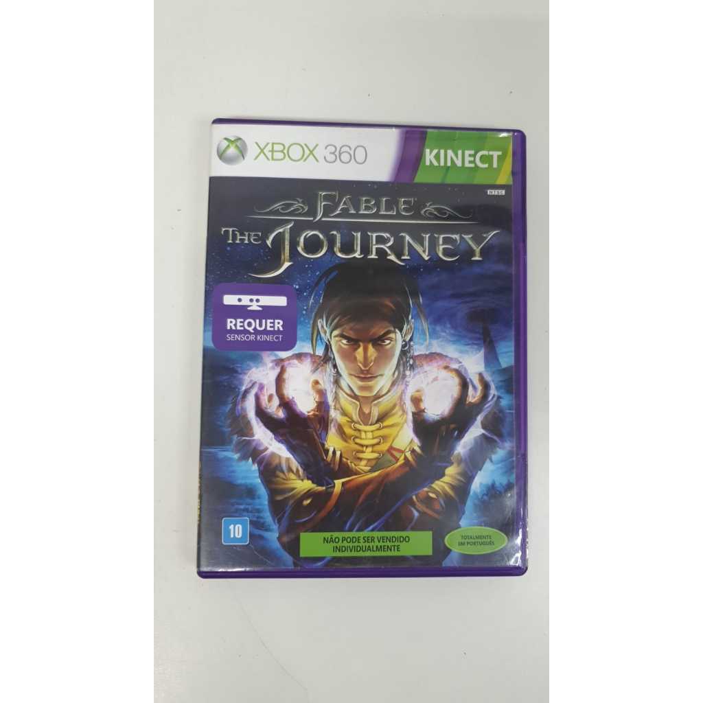 DVD Jogo Xbox 360 Fable The Journey Kinect D516 | Shopee Brasil