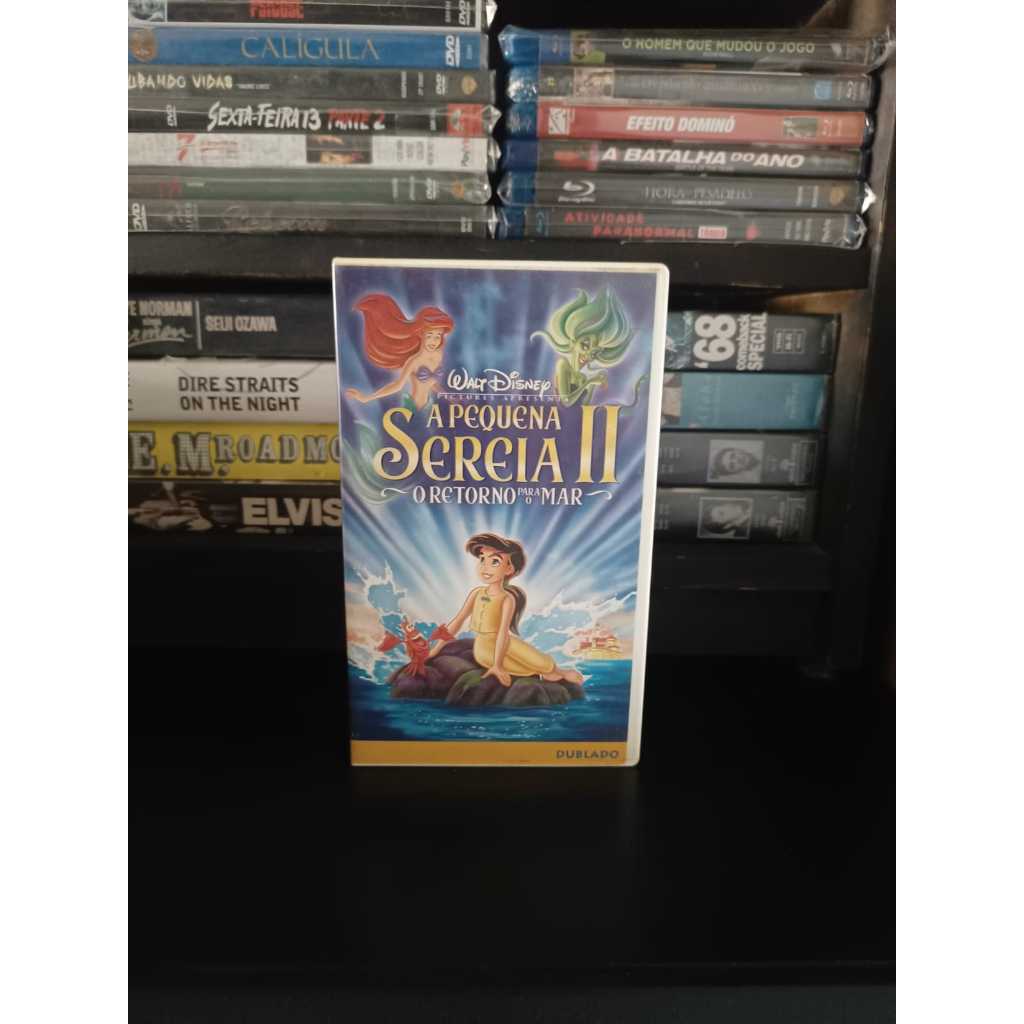 VHS A PEQUENA SEREIA 2 (DUBLADO) | Shopee Brasil