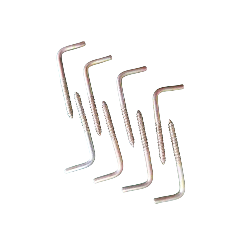 100 Escapula Parafuso em L para Madeira Parede Drywall 17 x 50 | Shopee ...