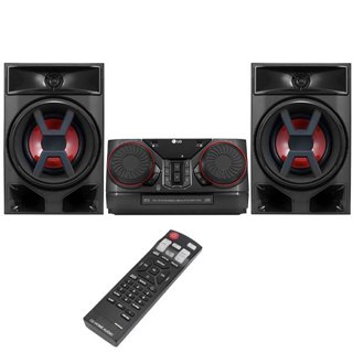 Mini System LG Xboom Ck43 Com CD - Bluetooth - 2 USB - FM 300w Rms ...