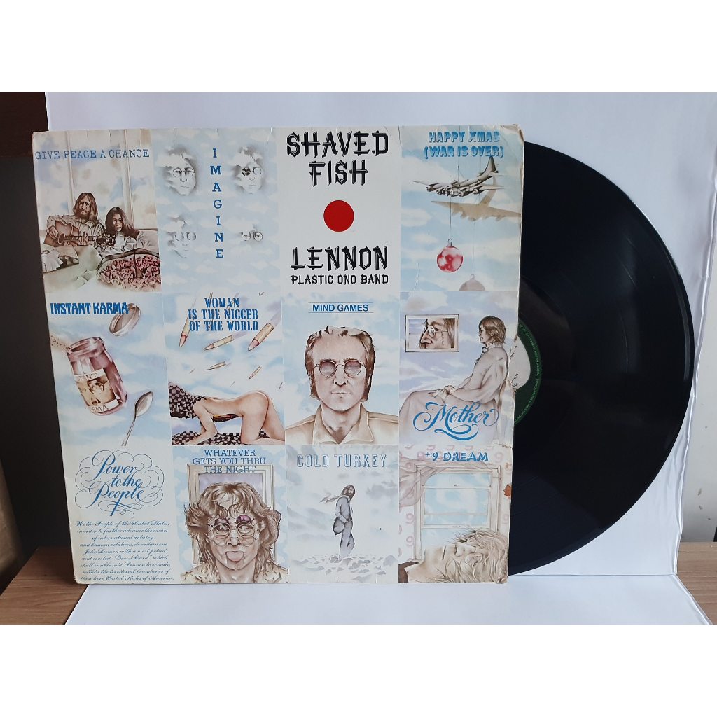 Lp John Lennon - Shaved Fish - Disco de Vinil | Shopee Brasil