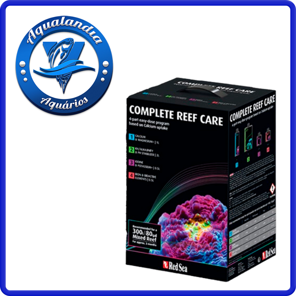 Red Sea Balling Complete Reef Care 4l 4 Parte P/ marinho 300l | Shopee ...