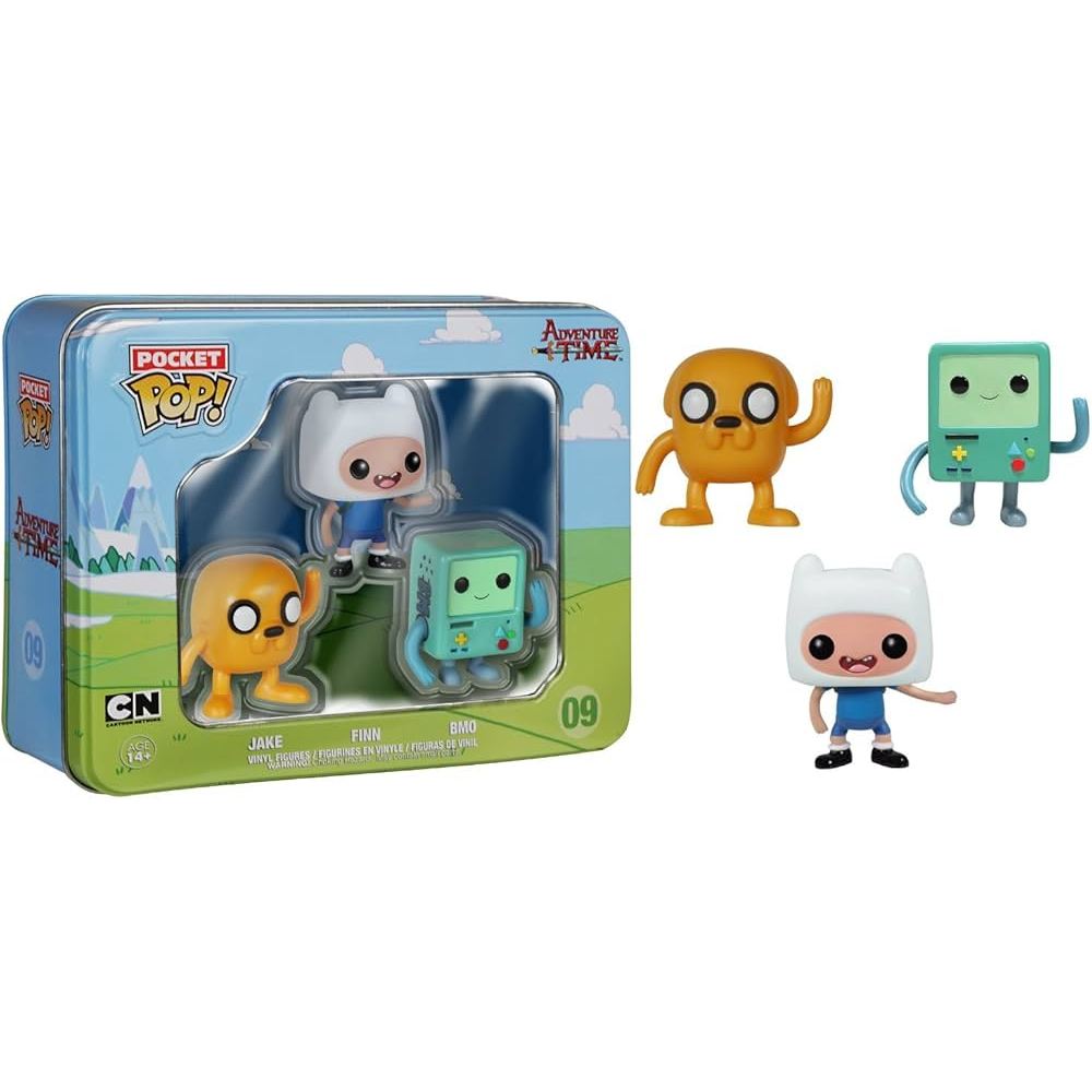 Pack Pocket Pop Adventure Time 09 Jake Finn Bmo Minis Cartoon Network ...
