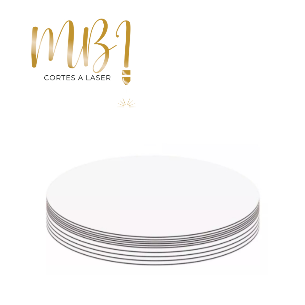 Kit Cake Board 25 - 27 - 30cm com 10 unidades de cada tamanho Mdf 3 mm Confeitaria cake board ...
