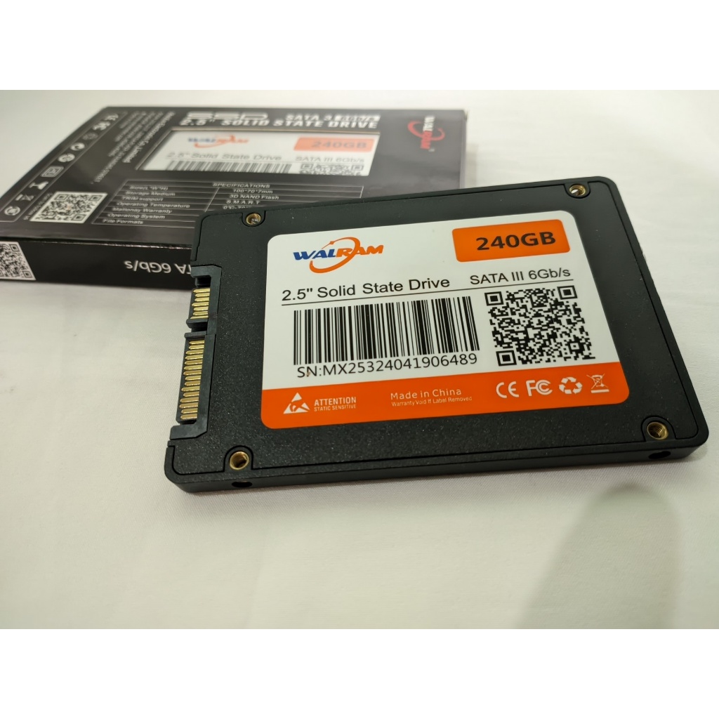Armazenamento SSD 120GB 240GB 480GB Walram, Sem Taxas, No brasil ...