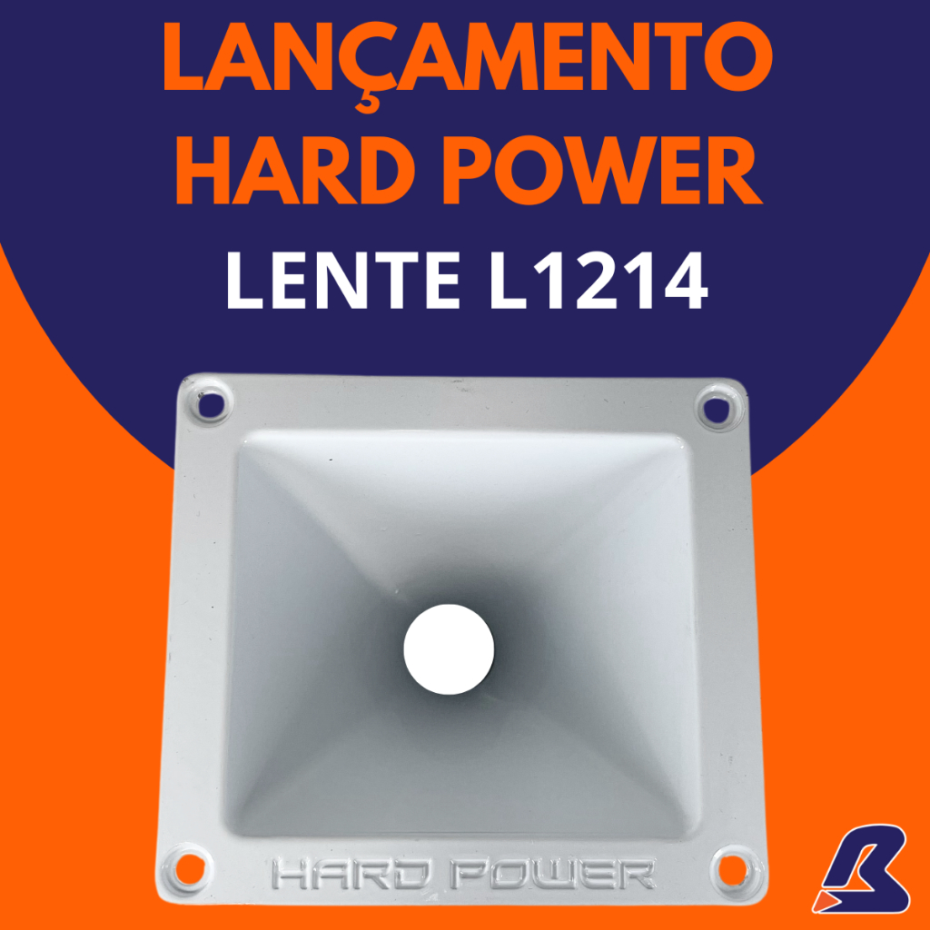 Lente expansor corneta Hard Power L1214 1 polegada na cor Branca ...