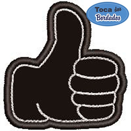 Patch Bordado Mão Ok Certinho - 5x5 cm - Cód.3451 | Shopee Brasil