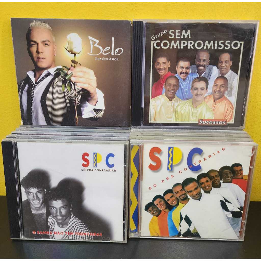 CD Pagode Samba Axé SPC Exaltasamba Belo Bezerra da Silva Só Pra ...
