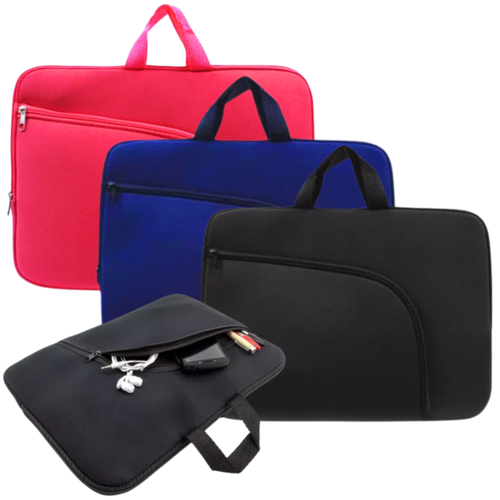 Case Maleta Luva com Bolso Capa para Notebook/Macbook de ate15,6 ...