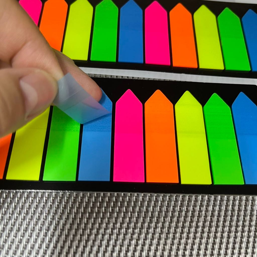 Kit Bloco De Notas Bloco Adesivo Para Anotações Colorido | Shopee Brasil