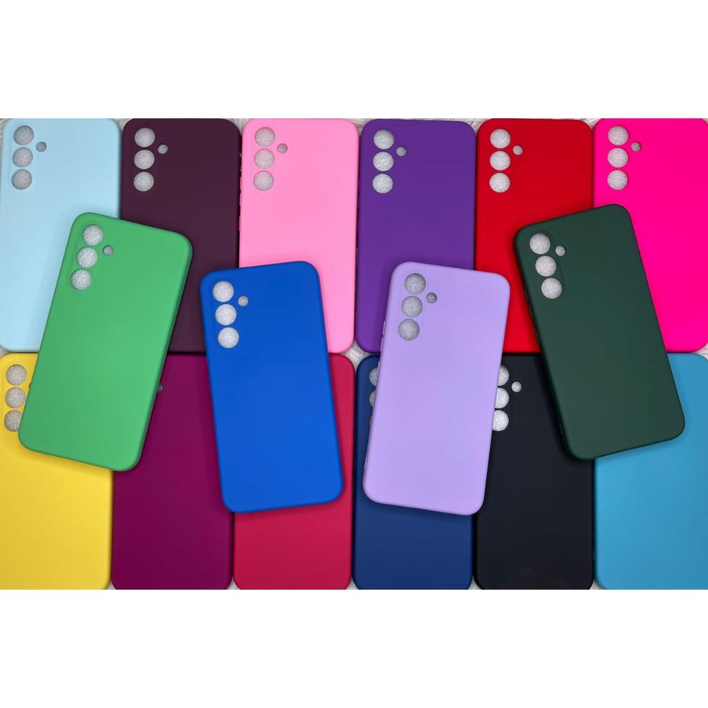Kit Protetora Capa de Celular - A54 5G - Samsung Silicone Aveludado Capinha Case | Shopee Brasil