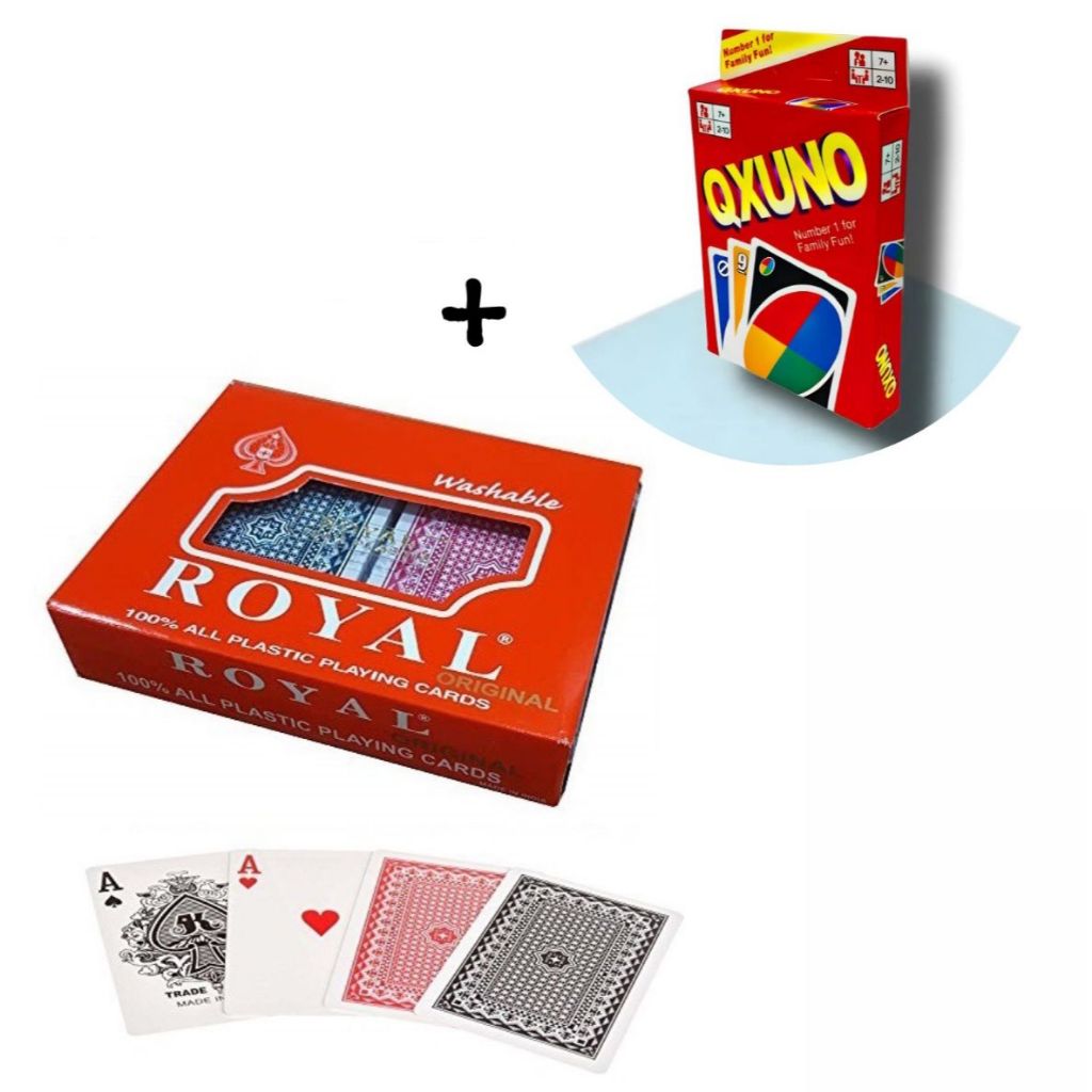 Kit Qxuno jogo divertido + baralho / Jogo de intreternimento | Shopee ...