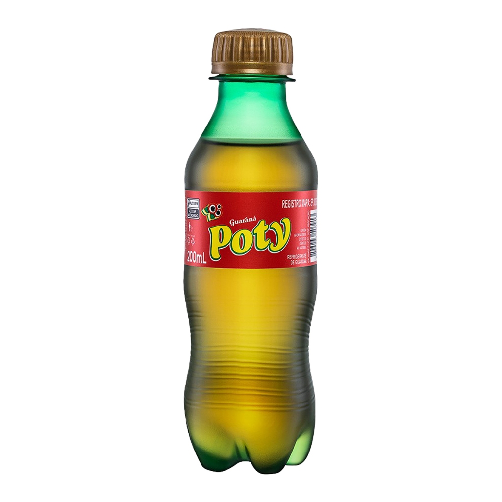 Refrigerante Guaraná Poty 200mL fardo 12 unidades | Shopee Brasil