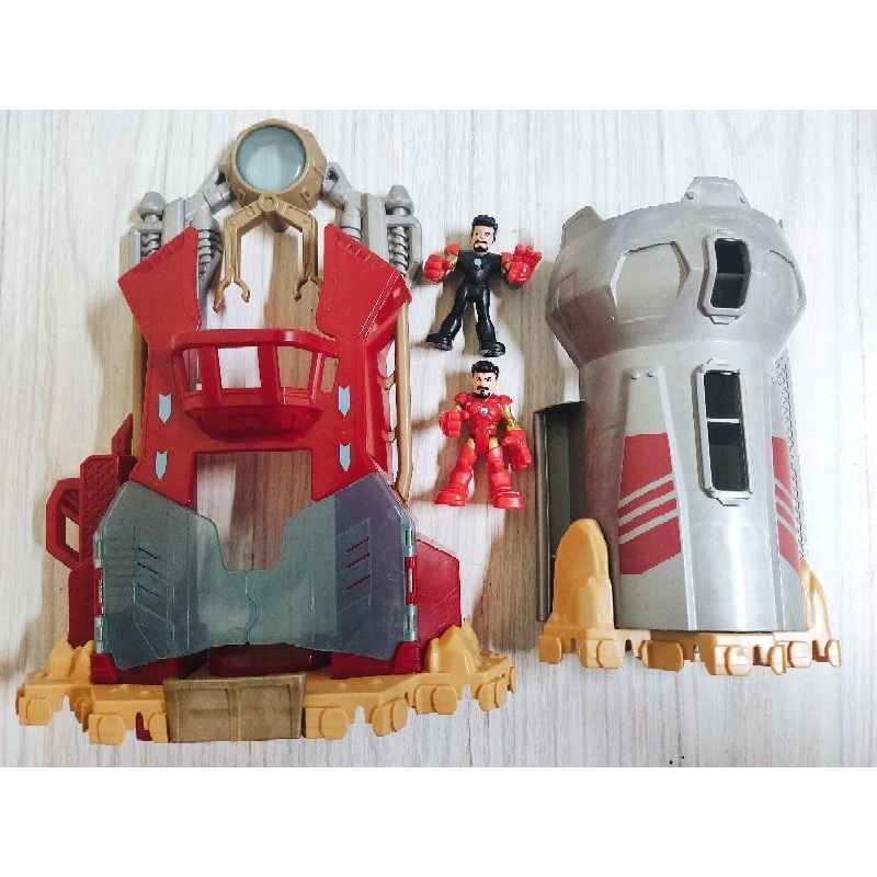 Laboratório Tony Stark Imaginext | Shopee Brasil