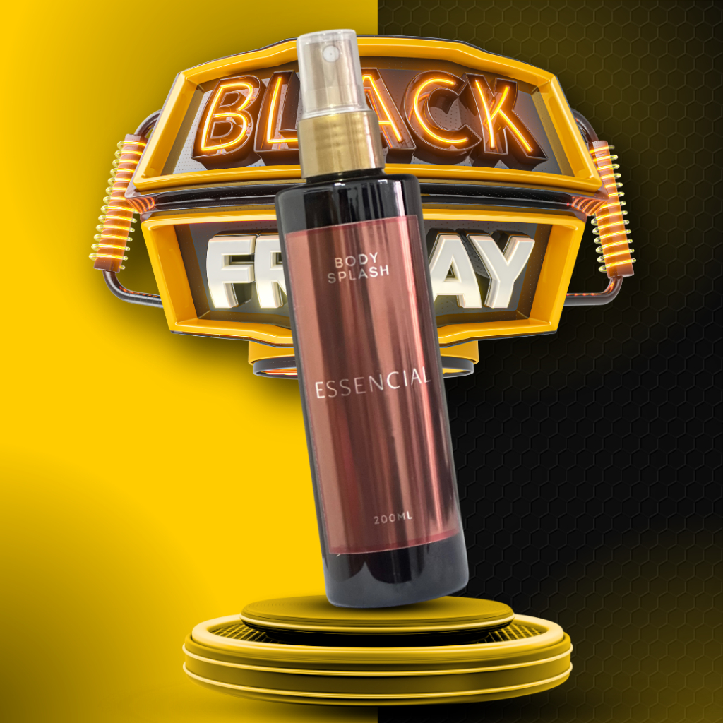 Body Splash Masculino Essencial Amadeirado Black Friday - 200ml ...