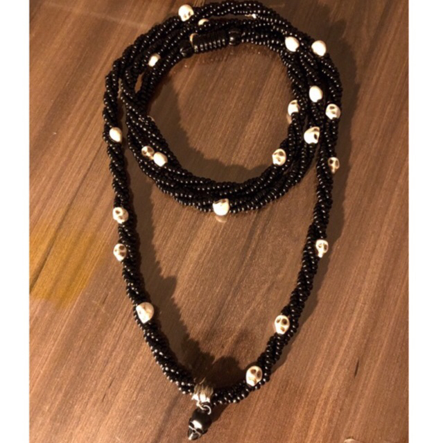 guia braja exu caveira quebra ossos cemitério calunga 3 fios | Shopee ...