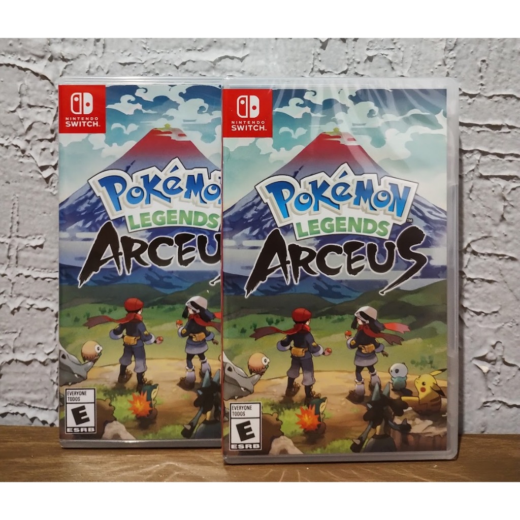 Pokemon Legends Arceus Nintendo Switch - Lacrado - Fisico | Shopee Brasil
