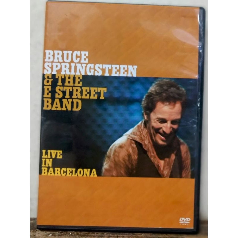 Dvd duplo Bruce Springsteen Live in Barcelona. | Shopee Brasil