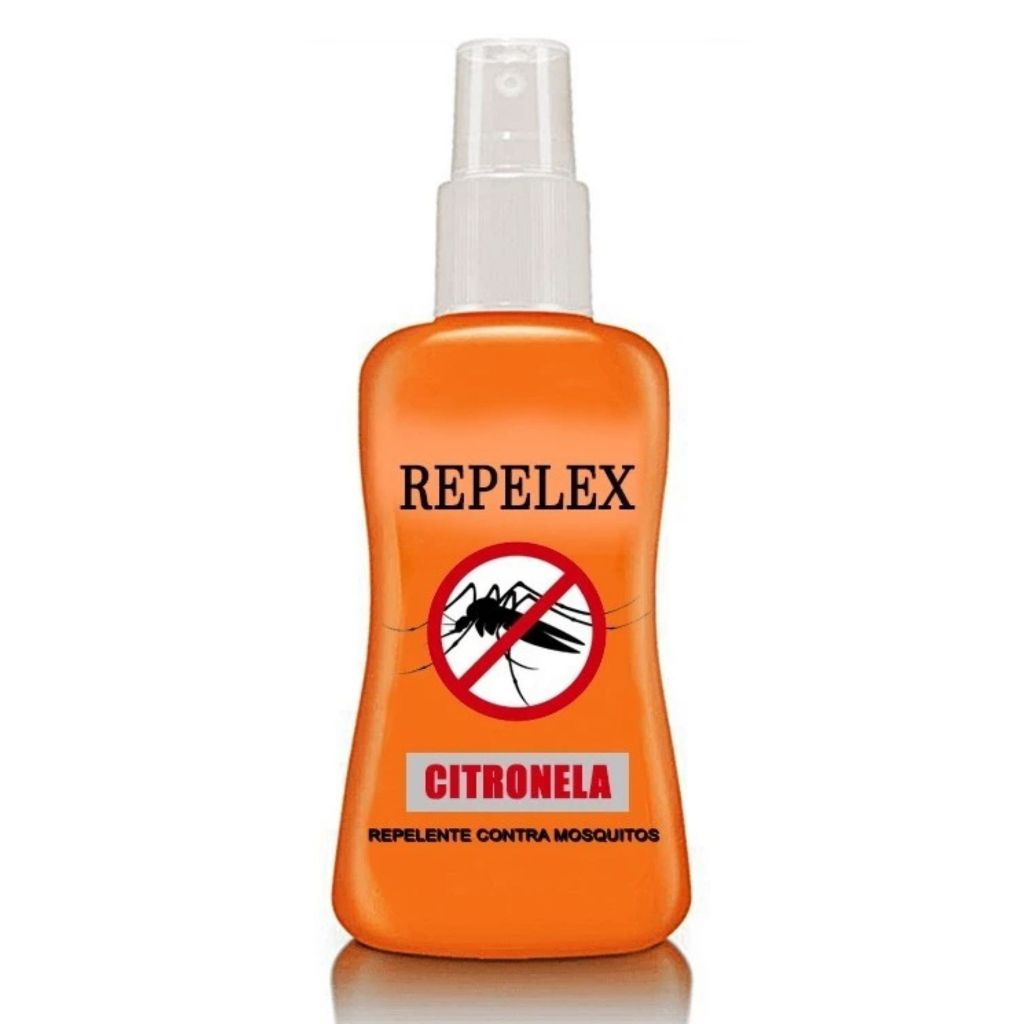 Repelente Spray Citronela Contra Insetos e Mosquitos Repelex | Shopee ...