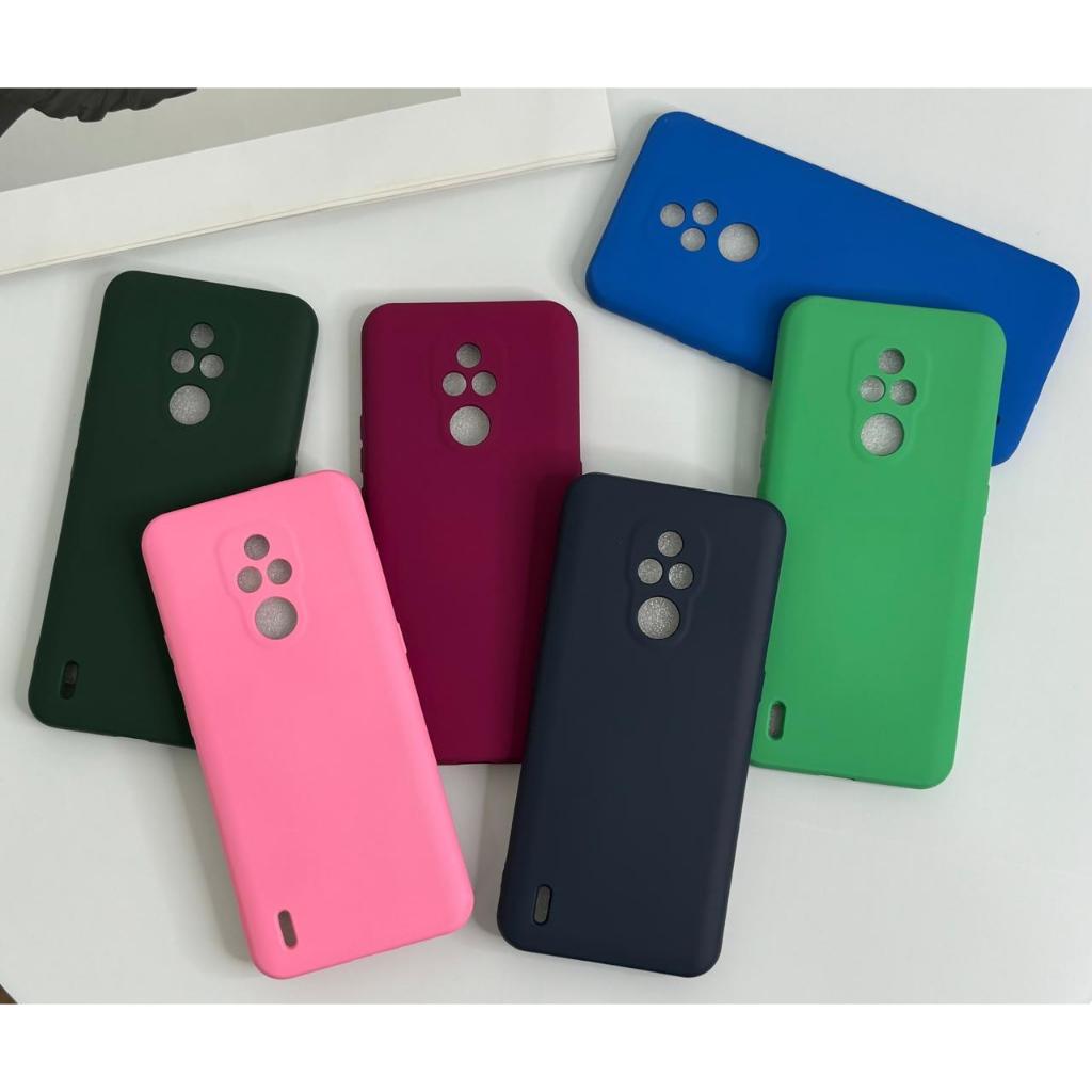 Kit Protetora Capa De Celular Motorola E7 + Película 3D Silicone Aveludado Capinha Case | Shopee ...