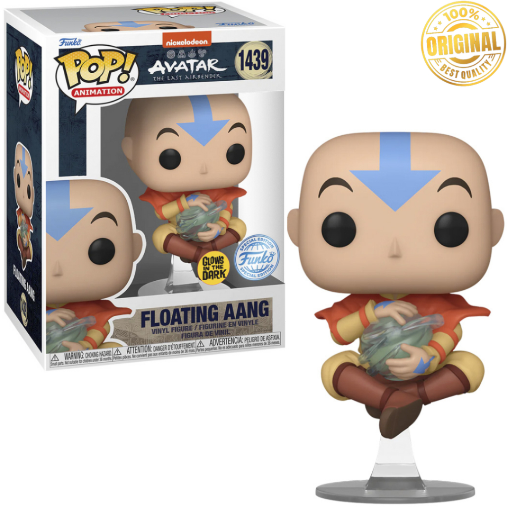 Funko POP! Avatar Floating Aang #1439 [Original] | Shopee Brasil
