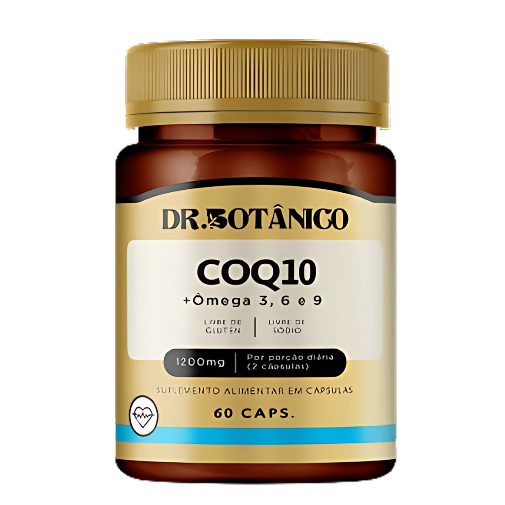 COENZIMA Q10 + OMEGA 3 6 9 60 CAPSULAS DR BOTANICO | Shopee Brasil