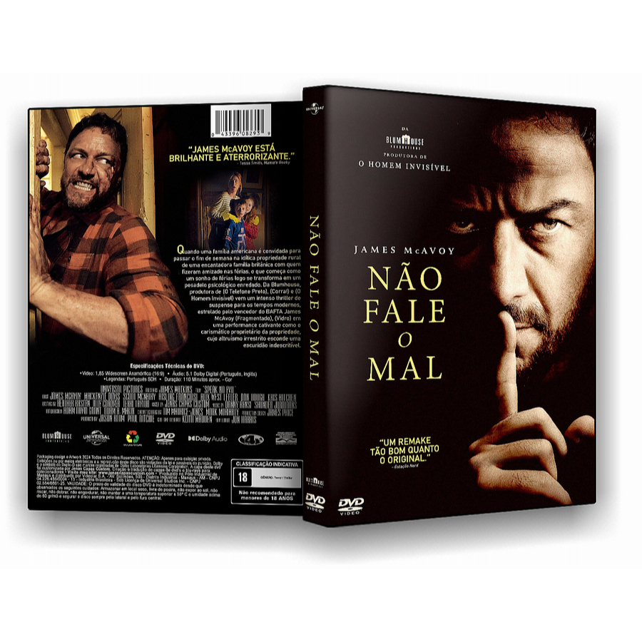 DVD -Não Fale o Mal (2024)DUB/LEG | Shopee Brasil