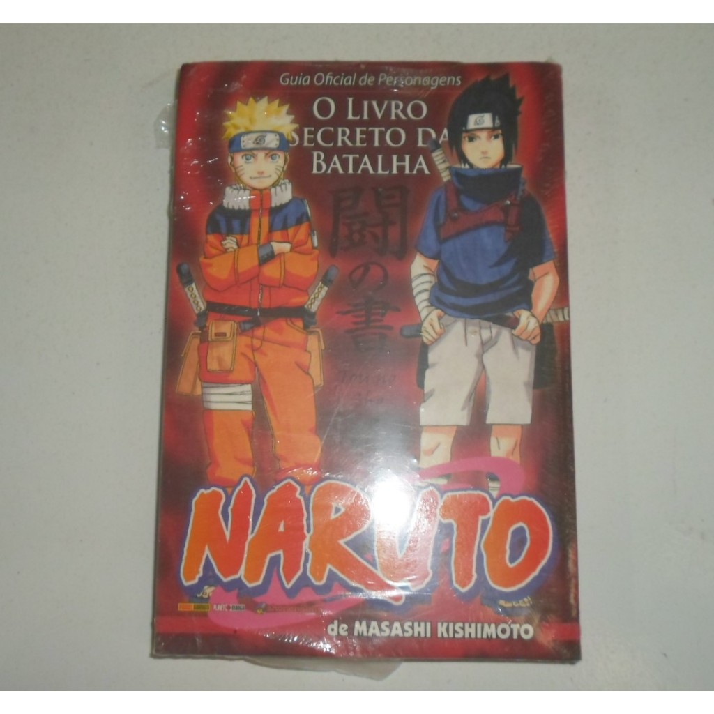 Manga Naruto O Livro Secreto Da Batalha Lacrado | Shopee Brasil