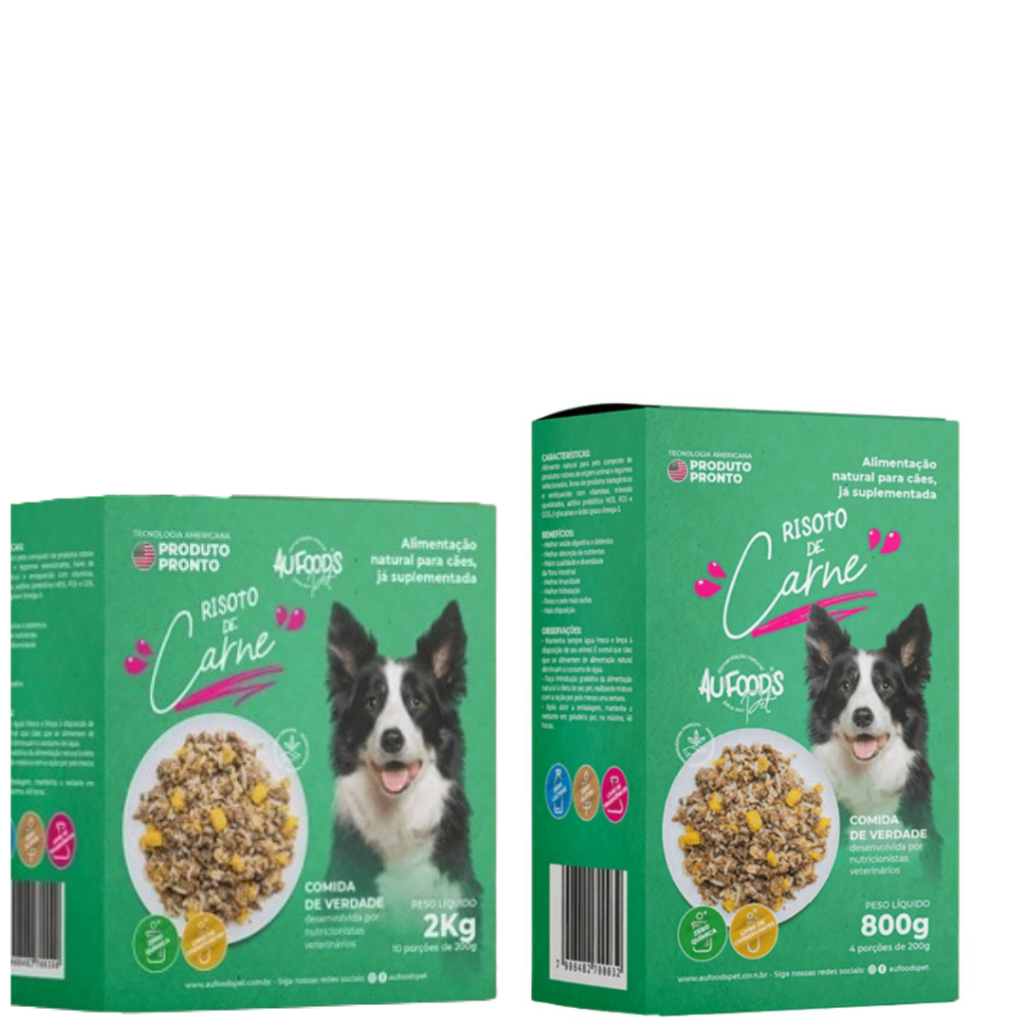 Aufoods Pet Risoto De Carne De 800g E 2kg | Shopee Brasil