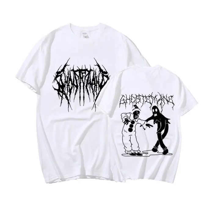 Camiseta GHOSTMANE F/C Camisa Unissex Barata Estampada | Shopee Brasil